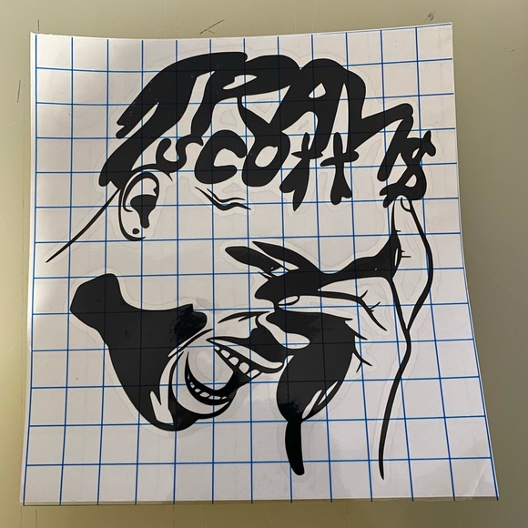 Hand Crafted | Other | Travis Scott Decal Sticker Size 6 | Poshmark